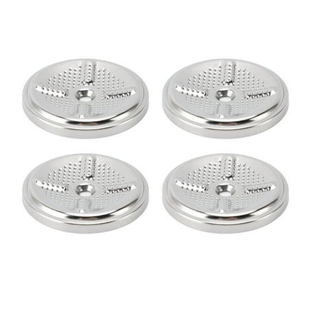 Reusable Coffee Filter, Silver Coffee Filter Screens 4pcs for Office ...