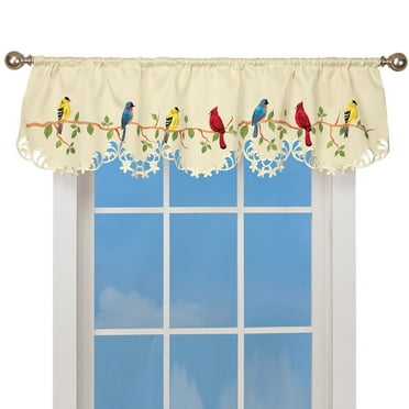 Gingham Check Live~Laugh~Love Complete 3 Pc. Kitchen Curtain Tier ...