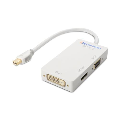 Cable Matters Mini DisplayPort to HDMI / DVI / VGA (Mini DP to HDMI ... Cable Matters Mini DisplayPort to HDMI / DVI / VGA (Mini DP to HDMI ...