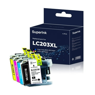 L-ink Compatible Ink cartridge set LC103 (LC-103) (Black x4, Cyan x2 ...