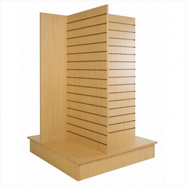 SM-4WW 4-Way Slatwall Display, White - Walmart.com