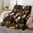Harry Potter Flannel Throw Blanket, Halloween Soft Warm Nap Blanket ...