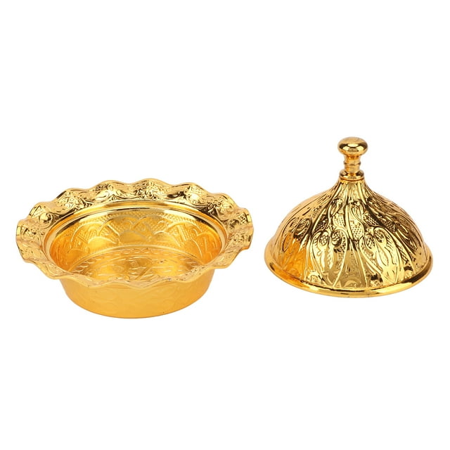 Metal Candy Dish, Brass Sugar Chocolate Candy Bowl Serving Dish With ...