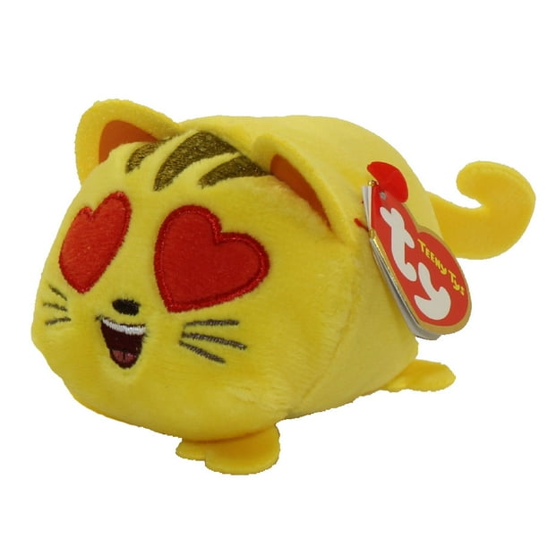 TY Beanie Boos - Teeny Tys Stackable Plush - Emoji Movie- CAT HEART EYE ...