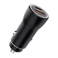 38W Dual Port Fast Car Charger 2.36x0.98x0.98 Inches 12-24V Universal ...