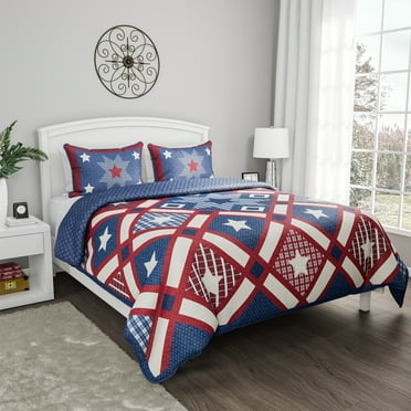 Somerset Home 2pc Lynsey Patchwork 2 Piece Twin/Twin-XL Quilt Bedding ...