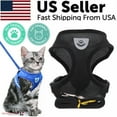 Cat Dog Pet Harness Adjustable Control Vest Dogs Reflective S M L XL ...
