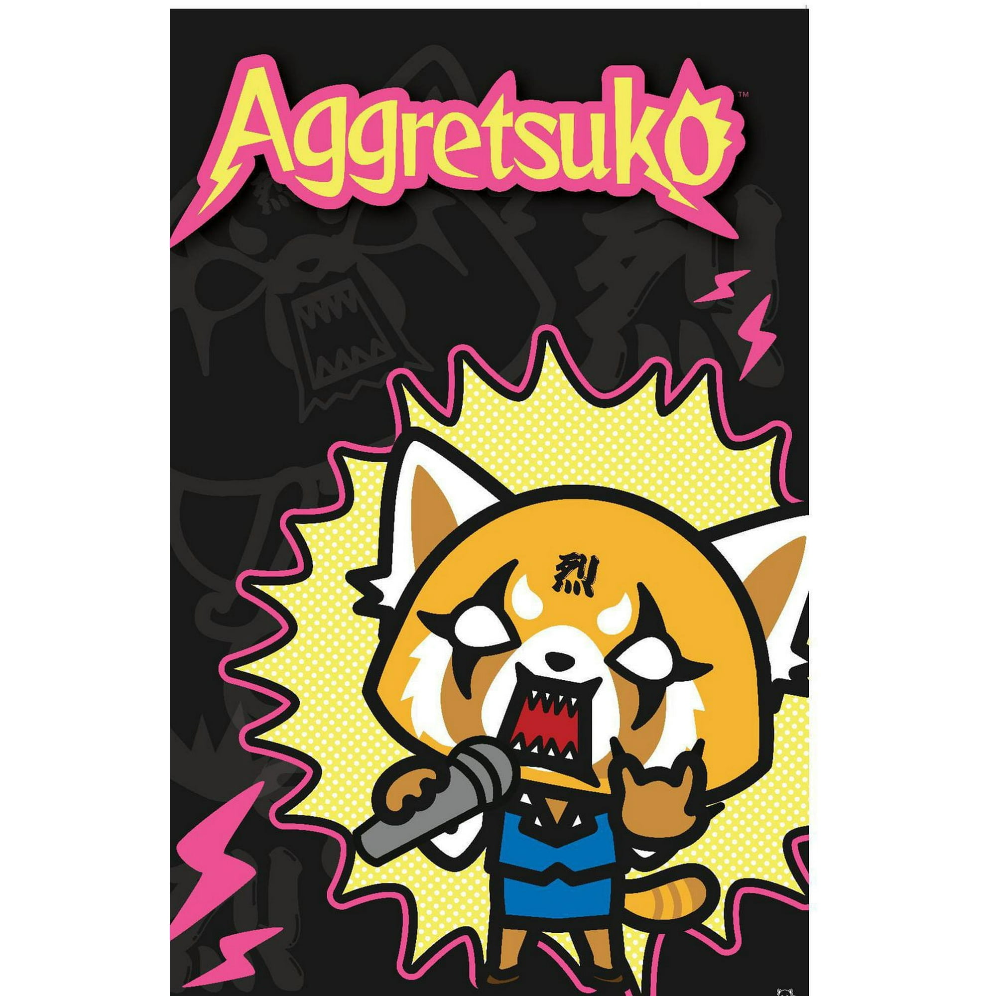 Click here for Trends International Aggretsuko - Rock Out Wall Po... prices