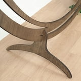 Balsa Circle 8ft Brown Wood Round Backdrop Stand, Rustic Arch for ...