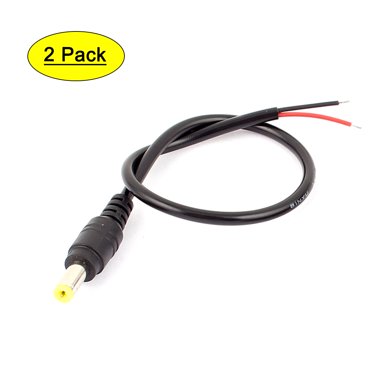 10pcs 9V DC Battery Power Cable 2.1x5.5mm Male Plug Clip T-type ...