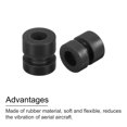 Uxcell 12Pack RC Anti Vibration Rubber Balls for F4 F7 Flight ...