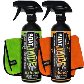 Boat Drip Exterior Cleaner, Water Spot Remover, SiO2 Ceramic Sealant ...