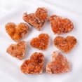 1 Piece Natural Citrine Crystal Cluster Heart | Stone of Wealth, Raw ...