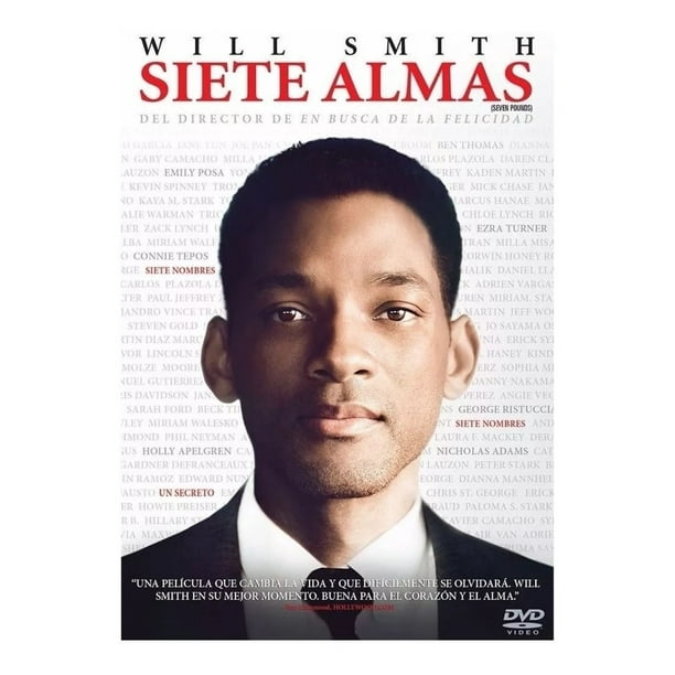 Siete Almas Seven Pounds Will Smith Pelicula Dvd | Bodega Aurrera en línea