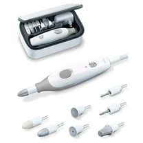 Beurer 10-piece Electric Nail Drill Kit, Manicure Tool for Toenails ...