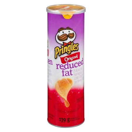 Pringles Reduced Fat Original, Potato Chips, 139 g - Walmart.ca