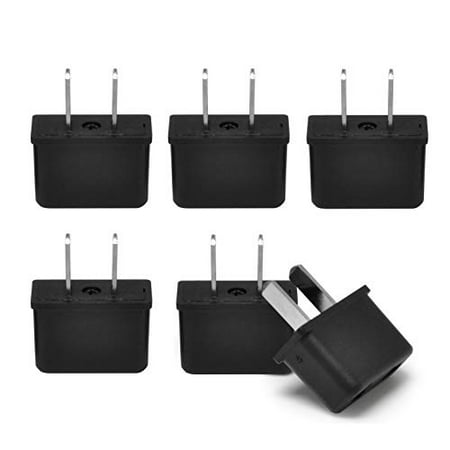USA American Plug Adapter by Ceptics, Europe Asia China to US 2 Pin ...
