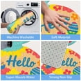 2026 Easter Bunny Shaped Welcome Mat Easter Absorbent And Durable Mat ...