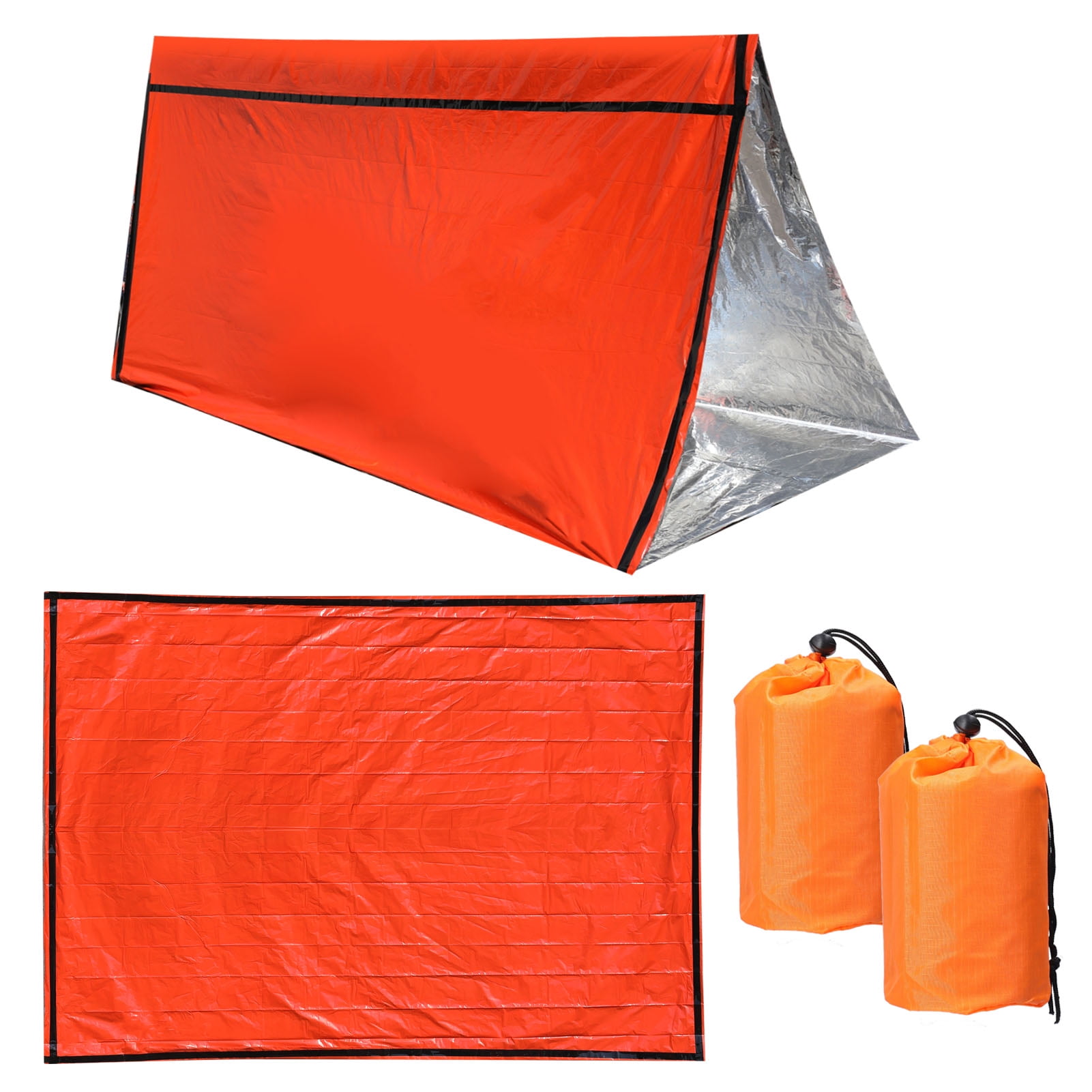 Click here for Amdohai 2 Pack Emergency Sleeping Bag Waterproof P... prices
