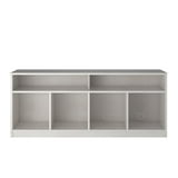 Mainstays 4 Cube TV Console for TVs Up to 59", Ivory Oak - Walmart.com