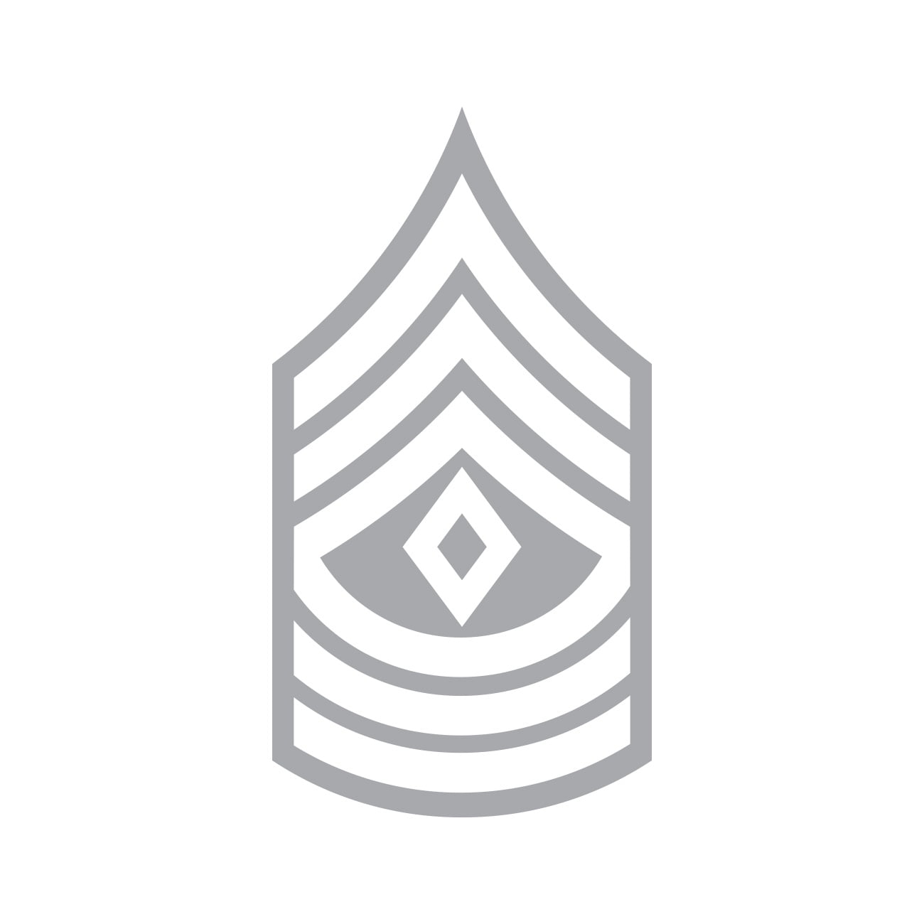 E-8 First Sergeant Rank Sticker Decal Die Cut - Self Adhesive Vinyl ...