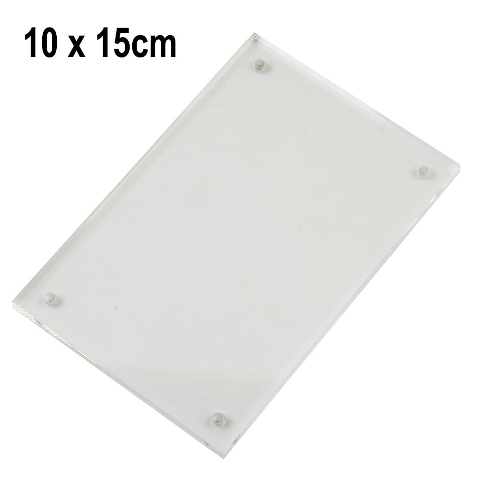 Gerich 10x15cm Acrylic Picture Frame Transparent Picture Frame with ...