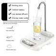 Electric USB Water Pump Dispenser Automatic Drinking Bottle Black/White ...