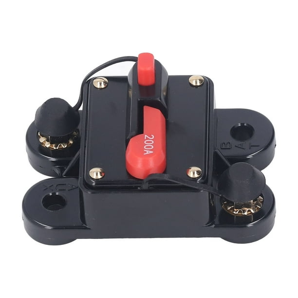 Car Circuit Breaker, Circuit Breaker DC 12-48V Manual Reset Circuit ...