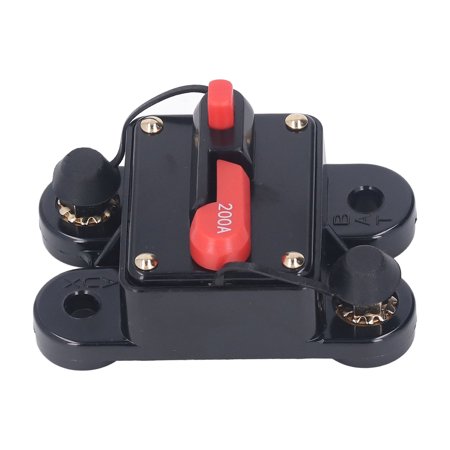 Car Circuit Breaker, Circuit Breaker DC 12-48V Manual Reset Circuit ...