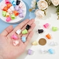 1 Set 36Pcs 9 Colors Plastic Bead Cone DIY Craft Making Supplies Mixed ...