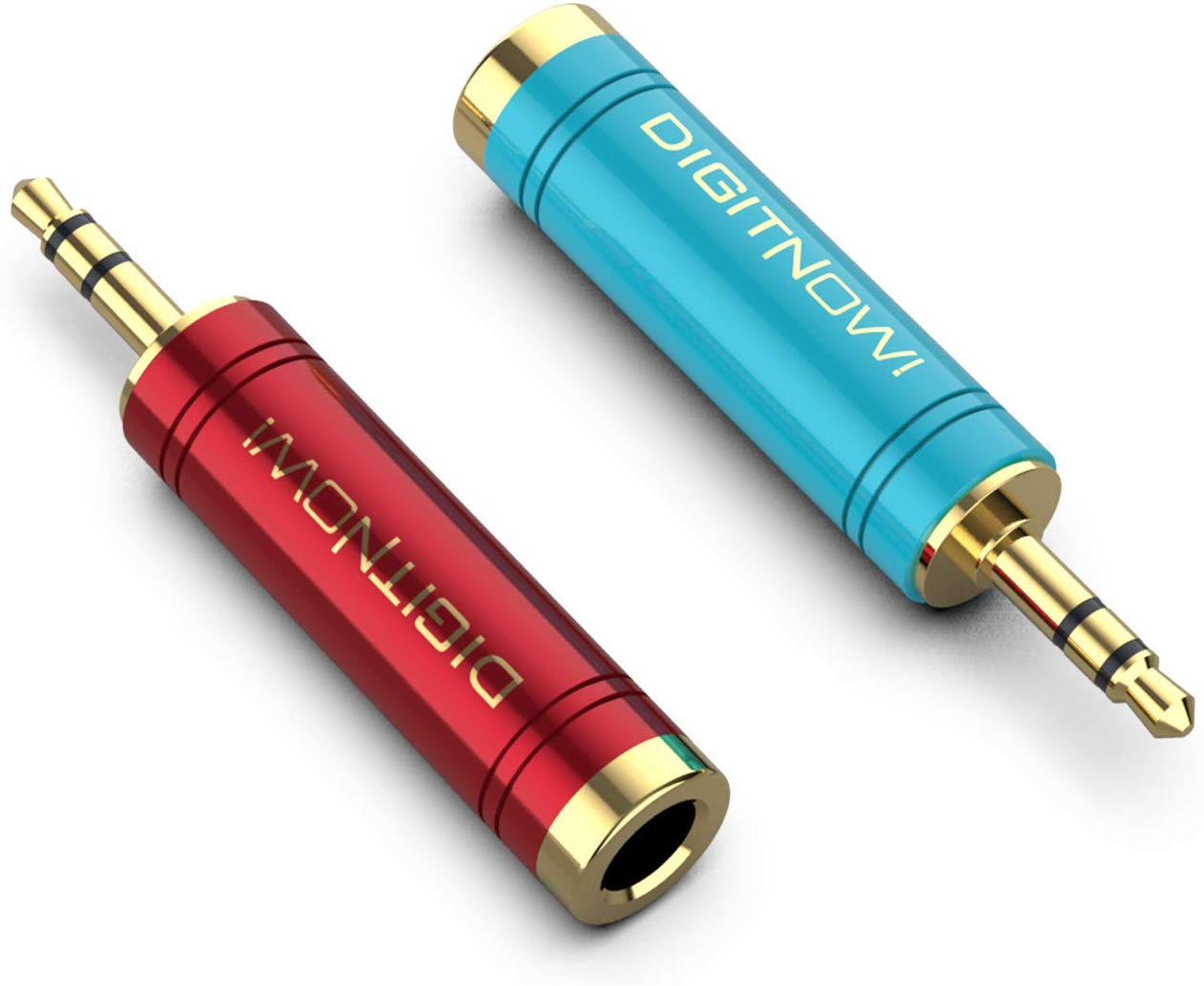 DIGITNOW Headphone Adapters Pure Copper 3 5mm Male To 6 35mm Female 1 8 DIGITNOW Headphone Adapters Pure Copper 3 5mm Male To 6 35mm Female 1 8