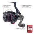 Quantum Smoke Spinning Fishing Reel, Size 15 Reel, 5.7:1 Gear Ratio ...