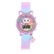 DreamWorks Gabby's Dollhouse Unisex Childrens LCD Watch with Flashing ...