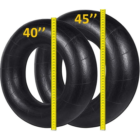 Swim and Snow Adventure Tube Rubber Heavy Duty Inner Tube Black Inflatable Snow Inner Tubes ...