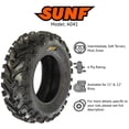 SunF ATV/UTV All Terrain Mud Quad Tire 25x8-12 25x8x12 6 PR Tubeless ...