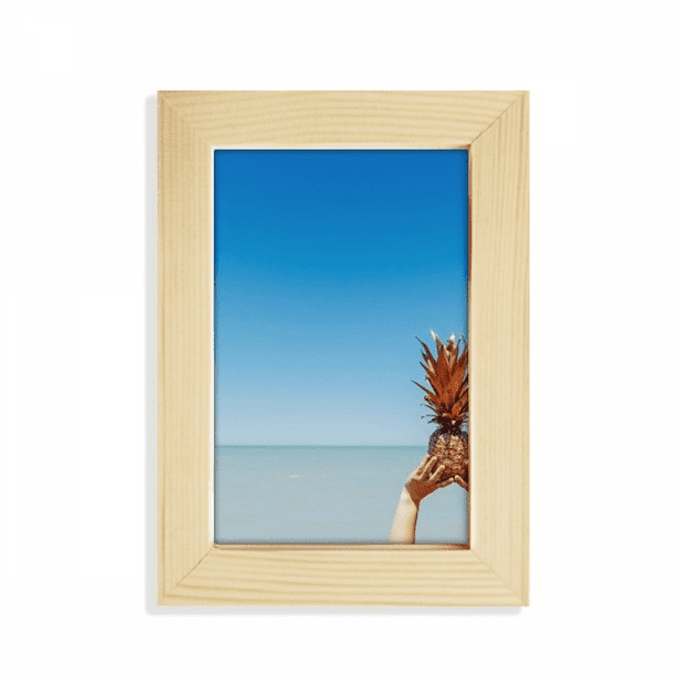 Ocean Sand Beach PineFruit Sea Picture Desktop Display Photo Frame ...