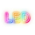Ledeez Indoor 6Ft/1m DIY Bendable Neon Light Strip, Battery Powered ...