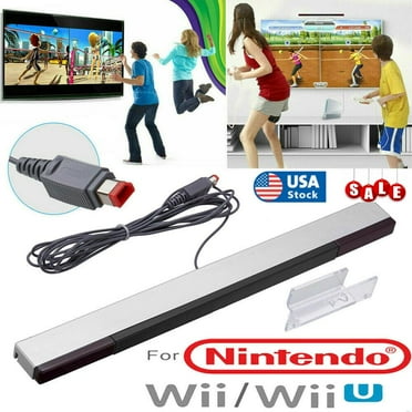 Official Nintendo Wii and Wii U Motion Sensor Bar for Console ...