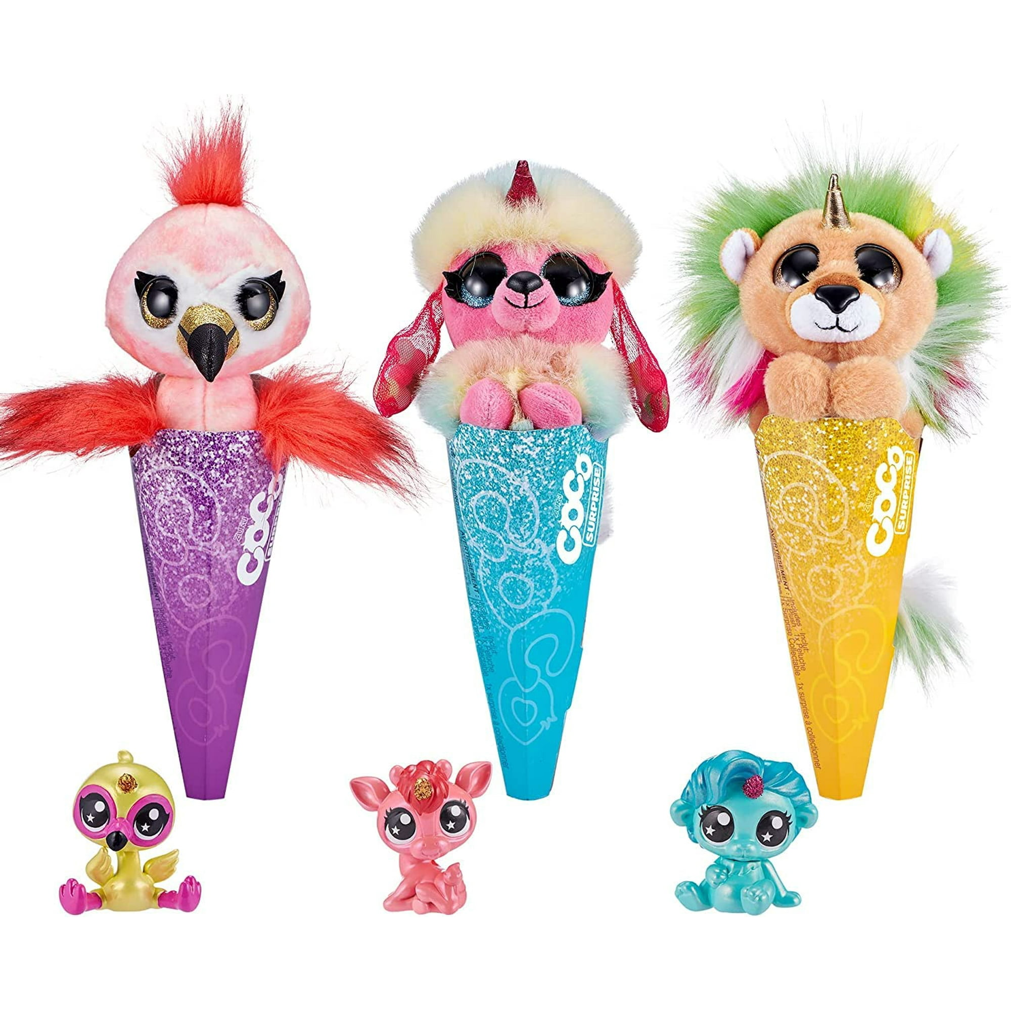Click here for Zuru Coco Surprise Fantasy Plush Toys With Baby Co... prices