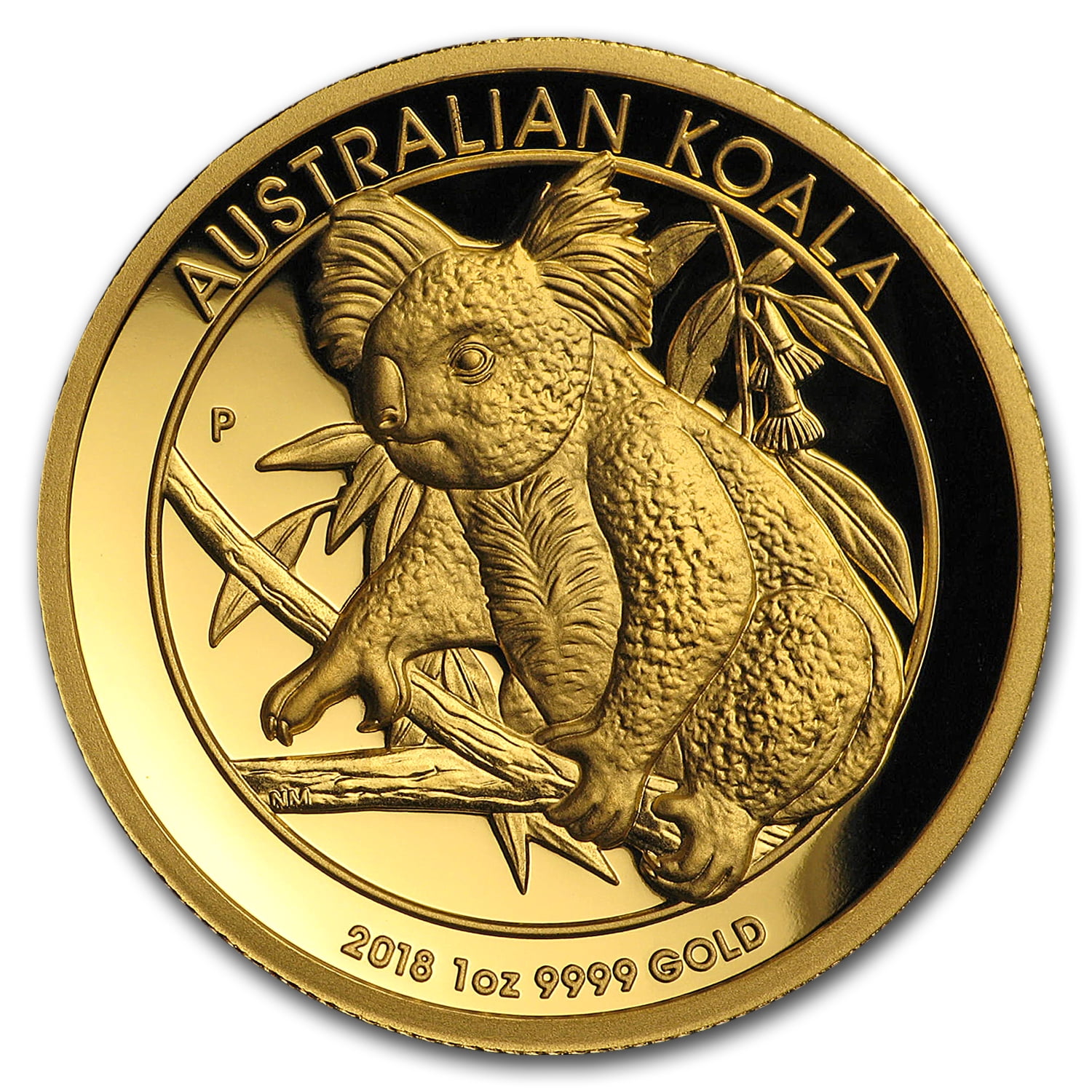 2018 Australia 1 oz Gold Koala Proof (High Relief, Box & COA) - Walmart.com