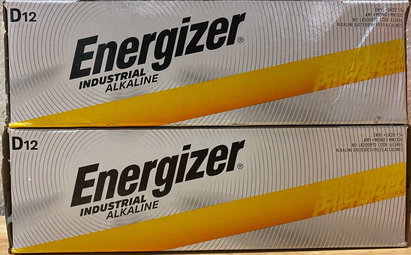 24 Energizer Industrial D Alkaline Batteries (EN95, LR20) - Walmart.com