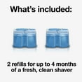 Braun Clean & Renew Refill Cartridges CCR, Lemon Fresh, Electric Razor ...