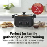 Free Shipping! Hamilton Beach Multi Cooker 9-in-1 Slow Cooker with 6 ...