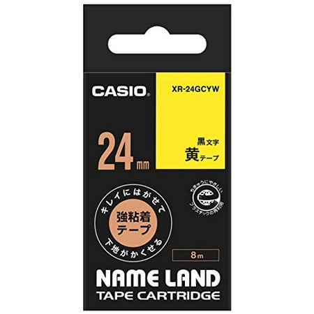 Casio Label Writer Nameland Strong adhesive tape that can be peeled off ...