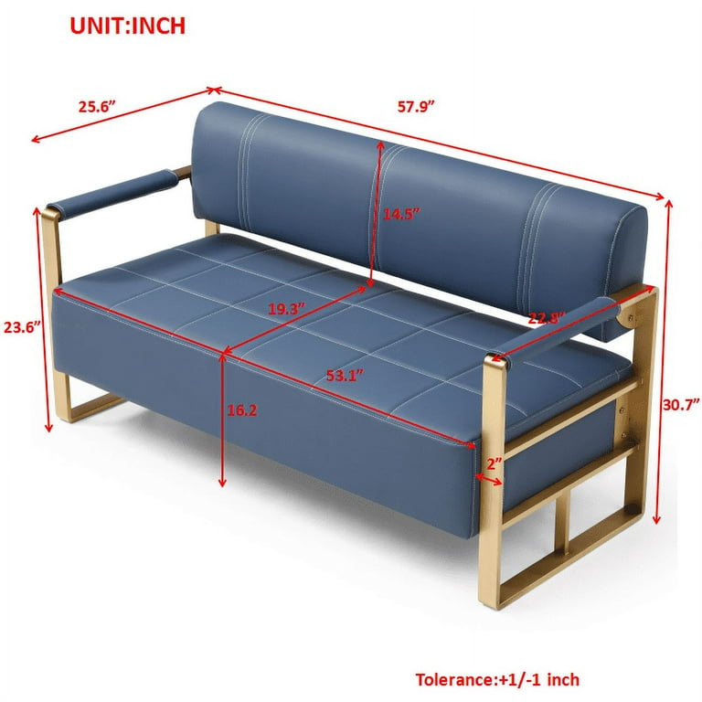 2 seater steel sofa store