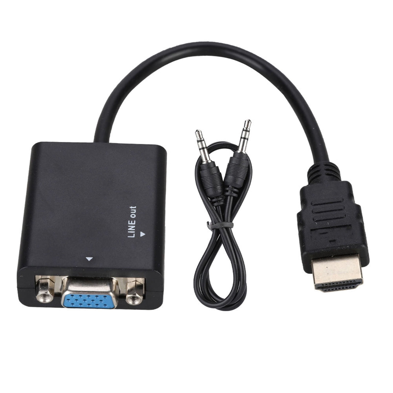 Convertidor HDMI Adopter Cable De Audio De 3,5 Mm HDMI A Cable VGA ...