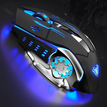 Gaming Mouse Wired 2400DPI Gaming Mouse 6 Buttons Gaming black | Walmart Canada