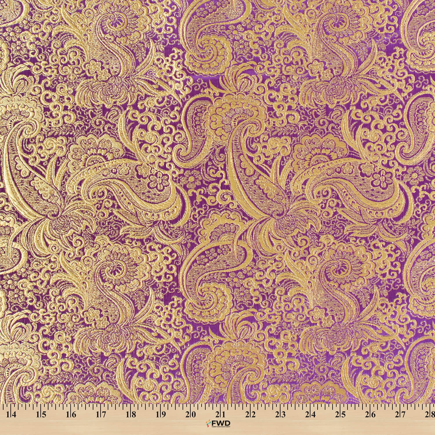 Purple Brocade Pattern