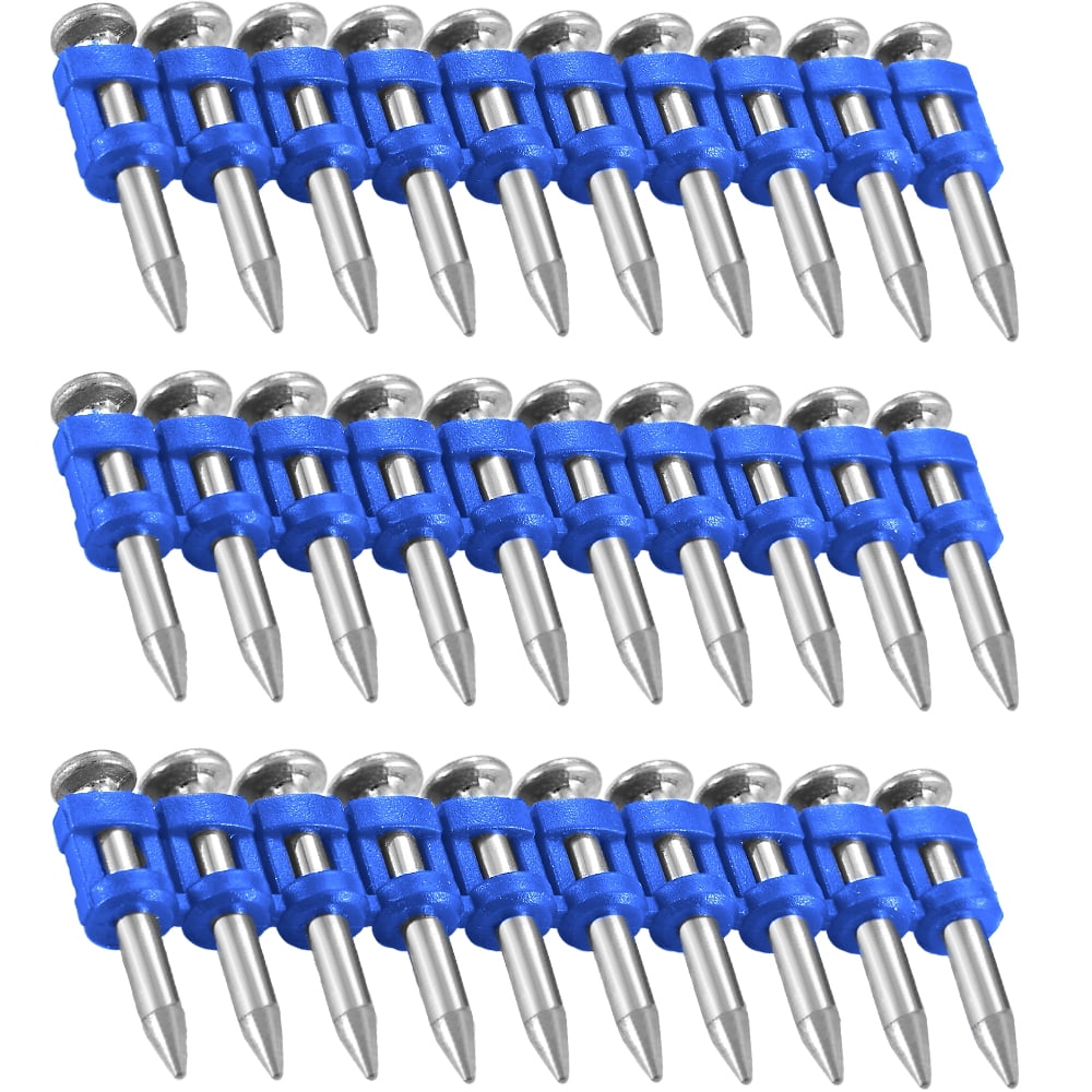 meite MTSD-22 Concrete Nails 12 Gauge 7/8-inch Galvanized Smooth Shank ...