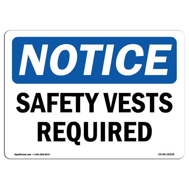 Safety Vest Sign